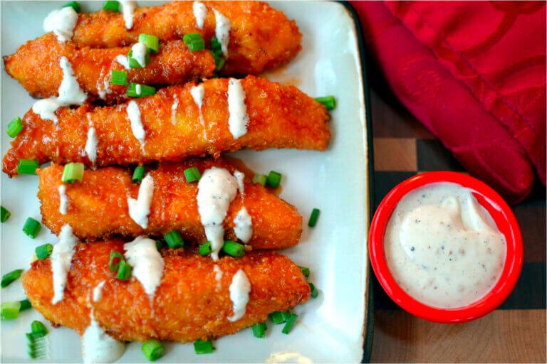 Extra Sticky Chicken Fingers – Terriguess Recipes